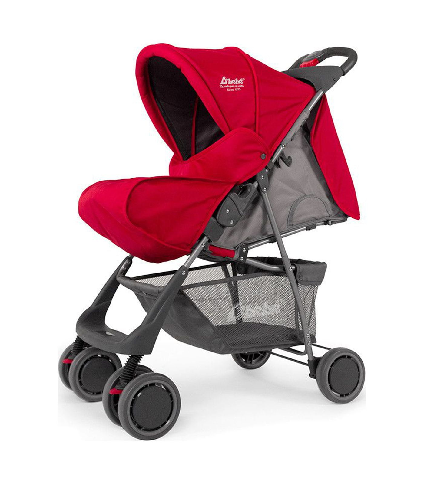 Carriola para Bebé D'Bebe Plegable Con Charola,6 a 24 meses o15kg Rojo ...