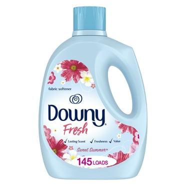 Downy Gentle Soft + Fresh Liquid Fabric Softener, Cherry Blossom Scent ...