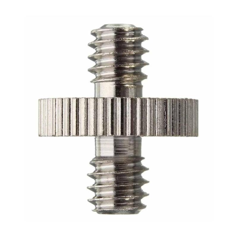 1/4" Male to 1/4" Male Threaded Camera Screw Adapter For Tripod Mount ...