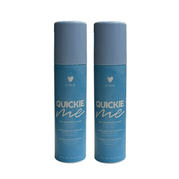 Design.Me Quickie Me Dry Shampoo Foam - 2.0 oz - 2 pack - Walmart.com