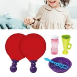 GUOOL Bubble Toss and Game Family Interactive Games Table Tennis Toy Blow Bubble Toy for Party ...