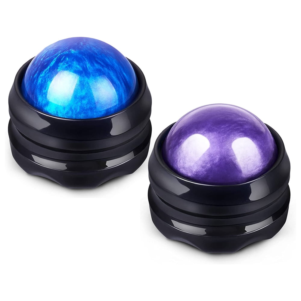 Massage Ball Set, Manual Roller Massager, Handheld Self Massage Therapy ...
