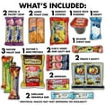 Fun Flavors Box College Essential Snacks Care Package for Student - 40 ...