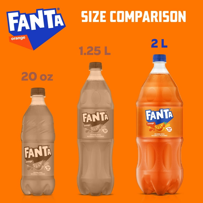 Fanta 2 Liter Bottle