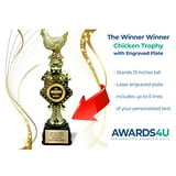 13” Chicken Trophy – Winner Winner Chicken Dinner Award - 1st Place ...