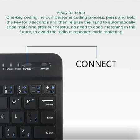 9.7/10 Inch Wireless Bluetooth Keyboard Rechargeable Keyboard keyboard ...