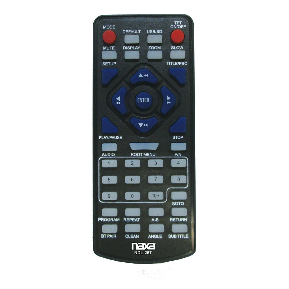 Naxa Ndl-257 7" Bluetooth Dvd Player - Walmart.com - Walmart.com