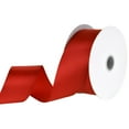 Homeford Single Faced Satin Ribbon, 1-1/2-inch, 10-yard, Red - Walmart.com