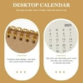Delicate Desk Calendar Convenient Mini Calendar Portable Month Calendar ...