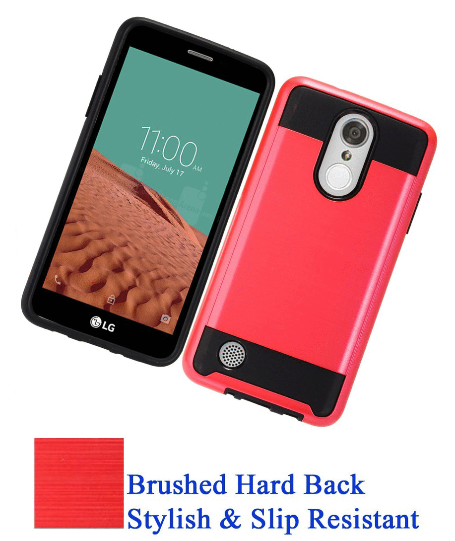 for 5" LG Phoenix 3 LG K4 2017 Case Phone Case Brushed Hard Back Slip ...