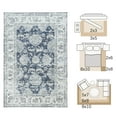 RUGKING 6x9 Office & Home Area Rug, Low Pile, Large Stain Resistant ...
