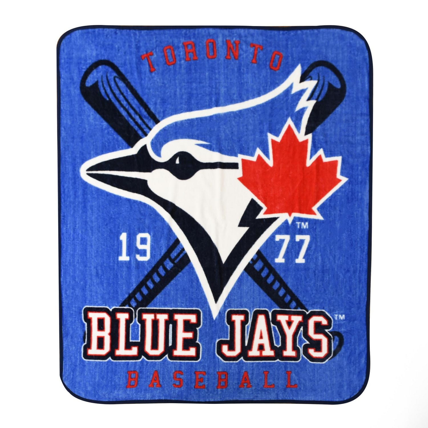Click here for Mlb Toronto Blue Jays Plush Blanket (50X60) By Nem... prices