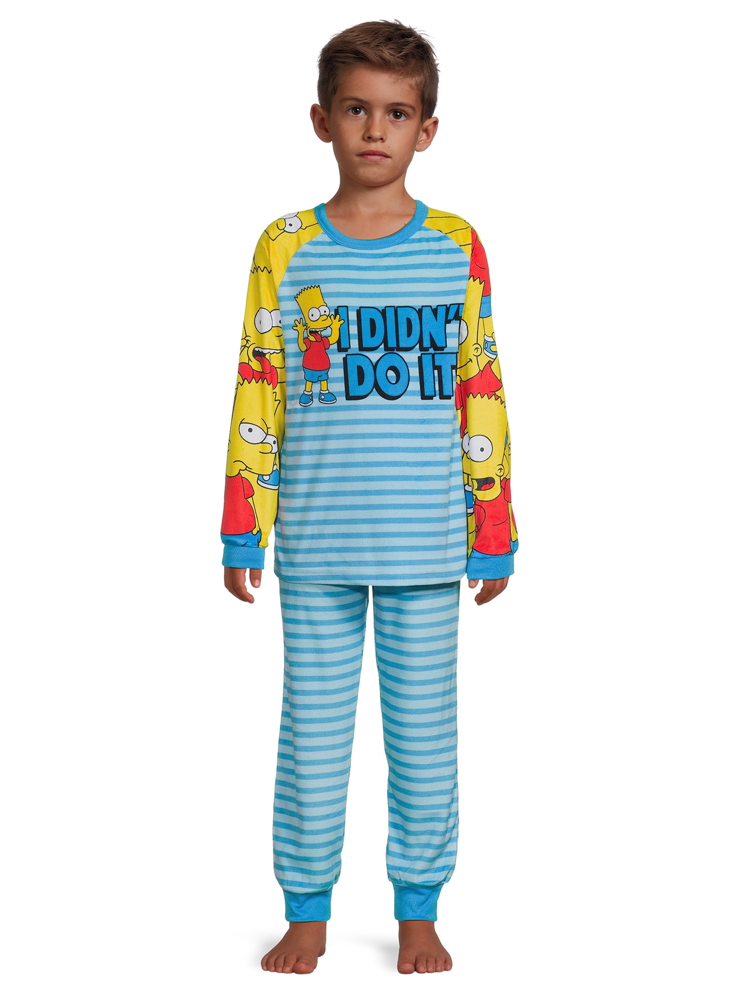 Fox Boys Simpsons Pajama Set, 2-Piece, Sizes 4-12 - Walmart.com
