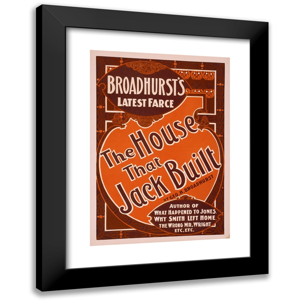 Strobridge and Co 14x18 Black Modern Framed Museum Art Print Titled ...