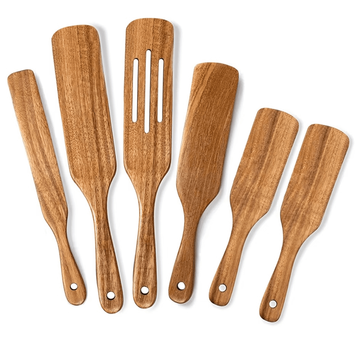 Click here for Unbranded Wooden Spurtle Set 6 Pcs  Natural Acacia... prices