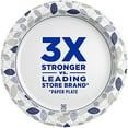 Strong Dixie Ultra Paper Plates - 10 1/16 inch Dinner Size, Disposable ...