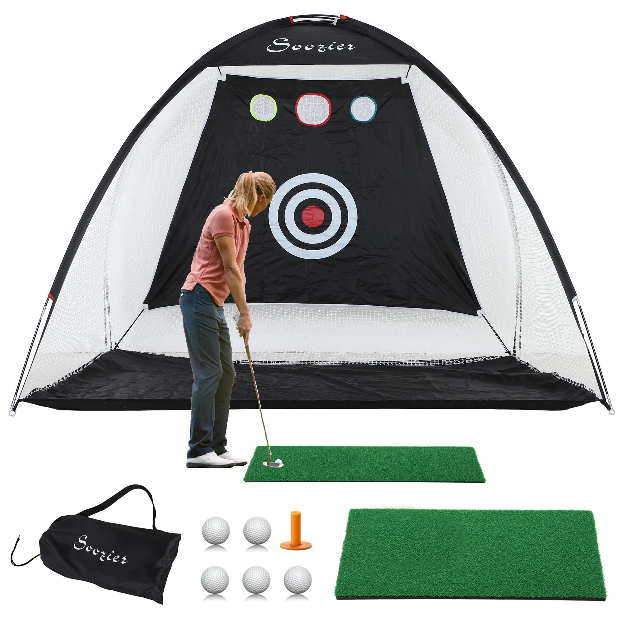 Click here for Soozier 10 X 6ft Golf Practice Net  Outdoor Multi-... prices