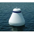 "Taylor Made 18"" Sur-Moor T3C Marine Boat Mooring Taper Buoy - White ...