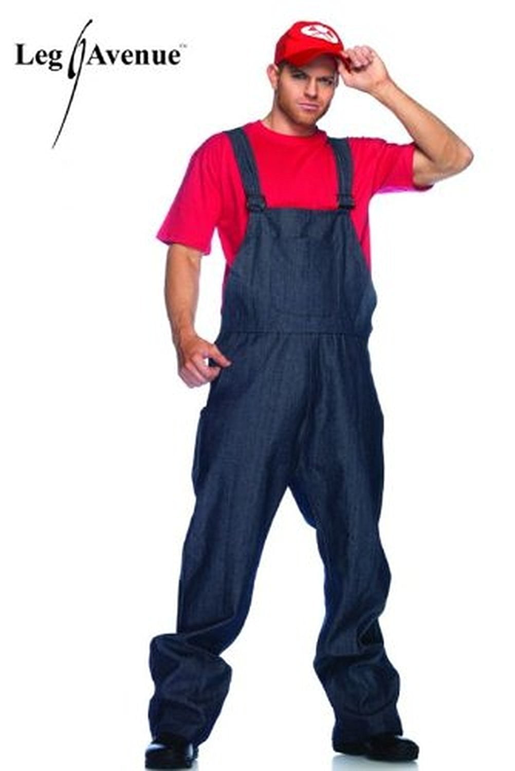 Leg Avenue Men's Super Plumber Costume - Walmart.com