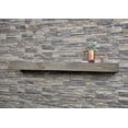 Mantels Direct Vail 48 inch x 4 inch Farmhouse Wood Fireplace Mantel ...