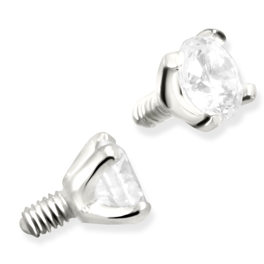 14K Gold Dermal Top,14K White Gold | atelier-yuwa.ciao.jp