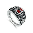 Mementos Jewelry by PJM Custom Sterling Silver Class Rings for Women ...