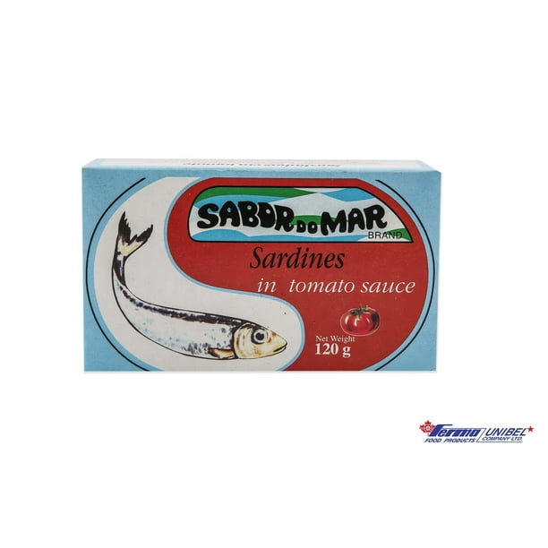 Sabor do Mar Sardines in Tomato Sauce, sell quantity 120g - Walmart.ca
