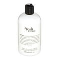 Philosophy Fresh Cream 3-in-1 Shampoo, Body Wash & Bubble Bath, 16 Oz ...