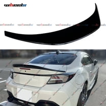 2Pcs Rear Trunk Spoiler & Rear Bumper Diffuser with LED Brake Light ...