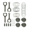 2ARFE 2.5L Engine Pistons & Ring Kit Connecting Rods For 2009-2016 ...