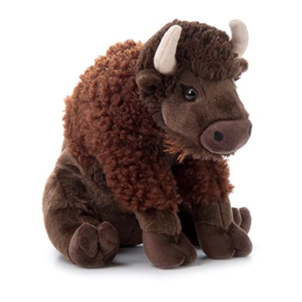 The Petting Zoo Bison Stuffed Animal, Gifts for Kids, Wild Onez Zoo ...