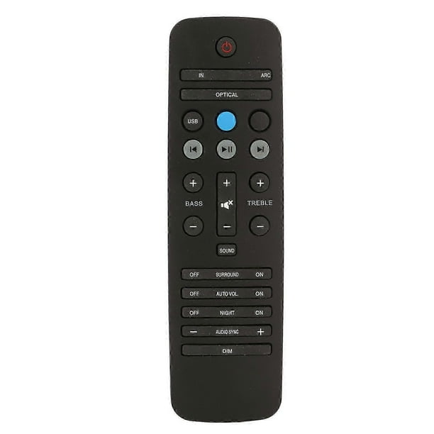 Soundbar Remote Replacement Bar Speaker Remote Control for Philips ...