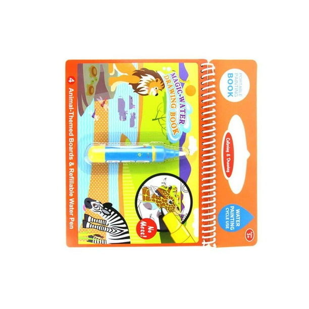 Children Water Reveal Coloring Book Writing book Coloring book Painting ...