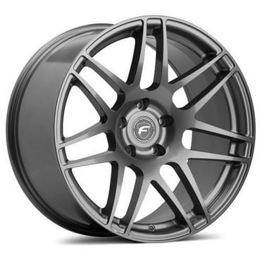 19x9.5 Forgestar F223 CF5V Gloss Anthracite Wheel 5x4.5 (29mm ...