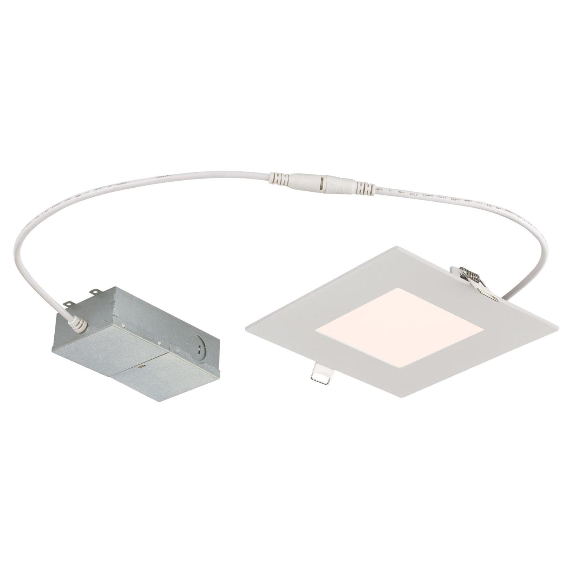 Westinghouse 5192000 Led Canless Recessed Fixture 7" Square Recessed ...