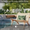 1 Pack Outdoor Waterproof Throw Pillows for Head,Vintage Palm Leaves ...
