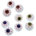 Eyeball Ping Pong Balls for Halloween and Table Tennis - 12 Plastic ...