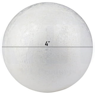 72 Pieces of 2" Inch Diameter Smooth Polystyrene Foam Balls for School ...