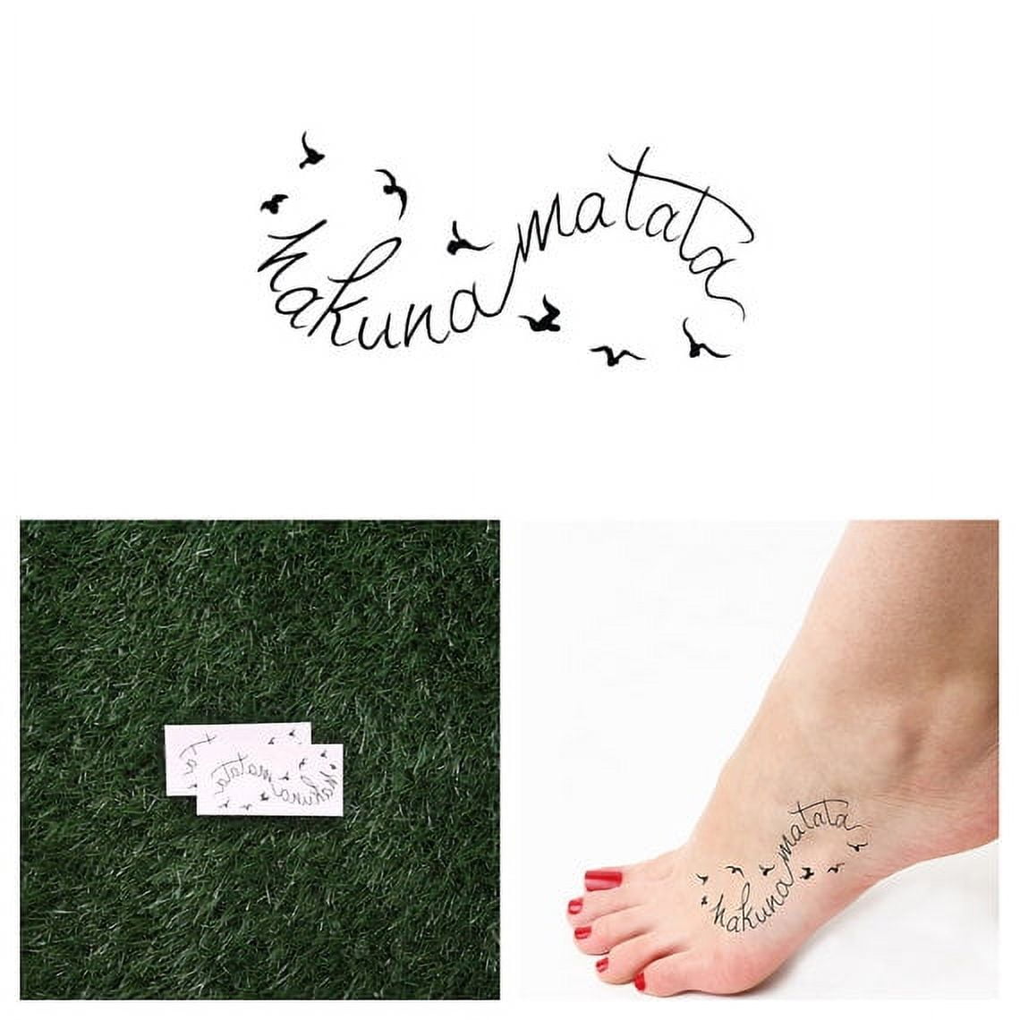 Hakuna Matata Infinity Symbol