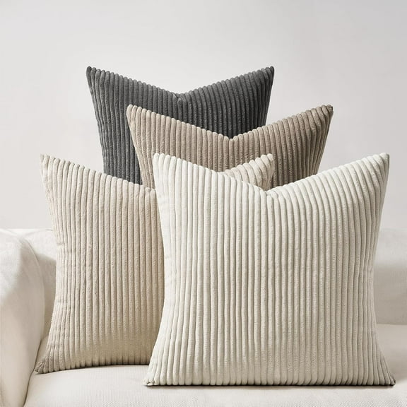 2 Packs Rust Boho Decorative Throw Pillow Covers 18x18 Inch for Couch ...