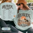 CLOTEX Heaven On Tour Comfort Color Shirt, Country Concert Tee, Music ...