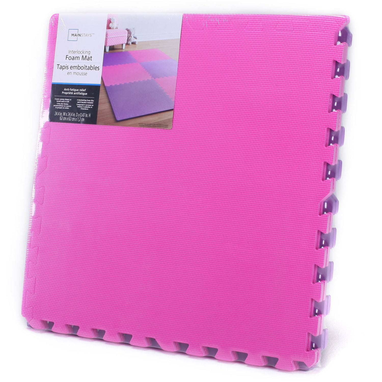 Click here for Mainstays Interlocking Foam Mat 24.4*24.4*0.47 prices