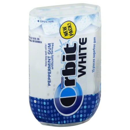 Orbit White Peppermint Sugar Free Gum – 15ct – BrickSeek