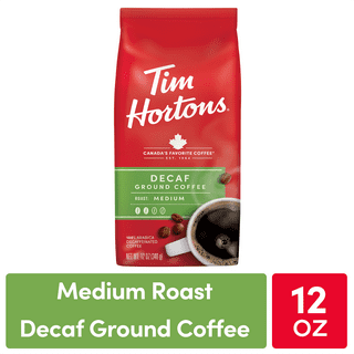 McCafe Premium Roast Medium Decaf Ground Coffee, Decaffeinated, 24 oz ...