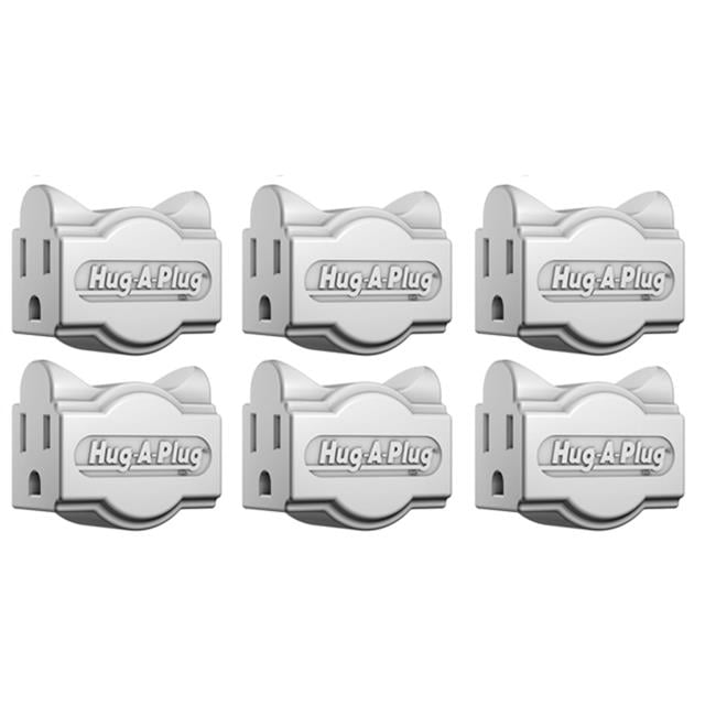 Click here for Hug-A-Plug Dg1.B.6.0-Wh Box Of 6 Grounded Dual Out... prices