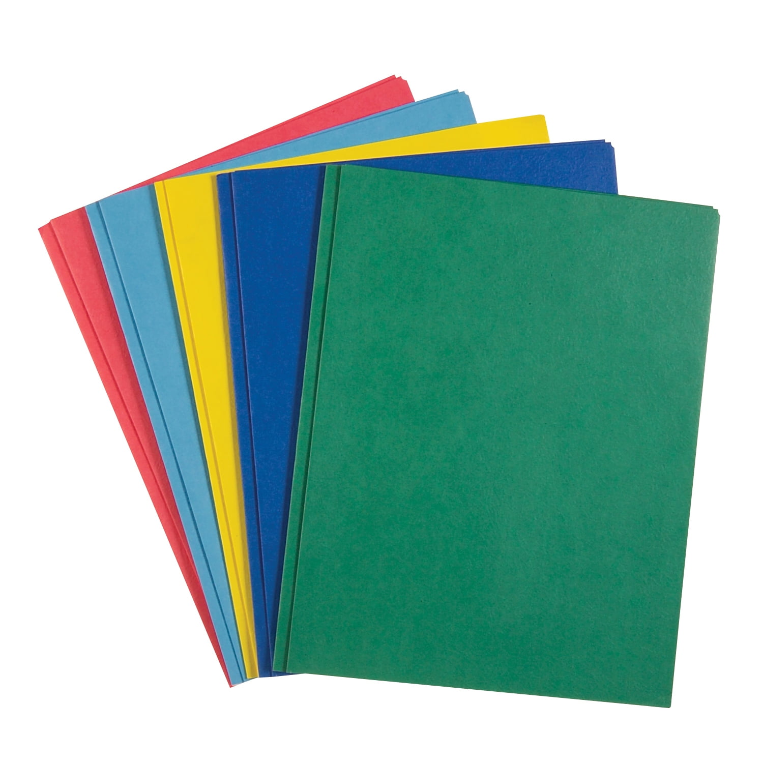 POCKETS PRONGS 11 75 x9 5 ASSORTED 25 BOX Walmart