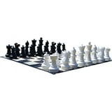 MegaChess Large 25-inch King Plastic Chess Set without Adult Setup ...