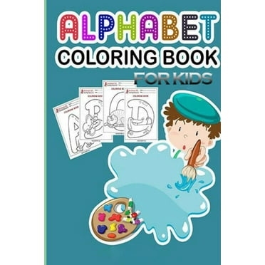 ABC coloring book: Letters and Word Tracing Notebook for Kindergarten ...