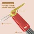 3-in-1 Cup Lid Crevice Cleaning Brush, Multi-Functional Gap Cleaner ...