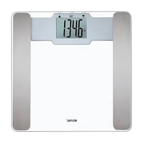 Taylor Digital 400 lb Capacity Bathroom Scale Stainless Steel - Walmart.com